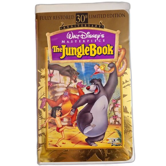 Disney | Media | Disney Jungle Book Vhs Limited Edition Fully Restored ...